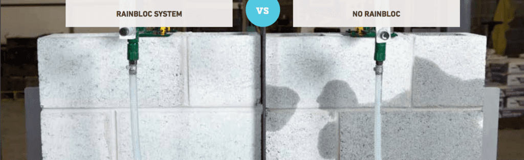 RainBloc® Integrated Water Repellant System Guide | Echelon Masonry